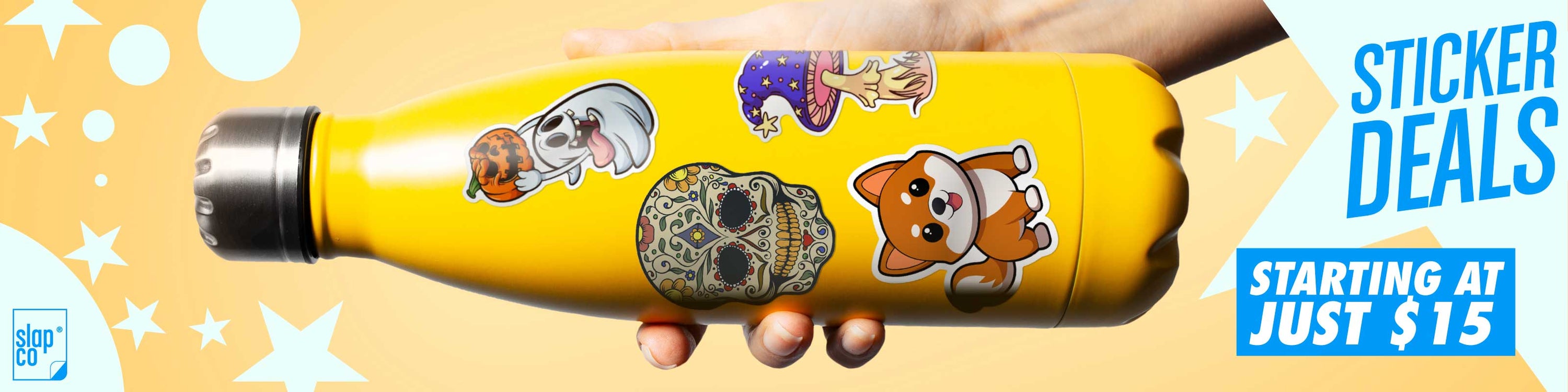 Custom Weatherproof Stickers & Decals Made From Your Artwork - Slapco®