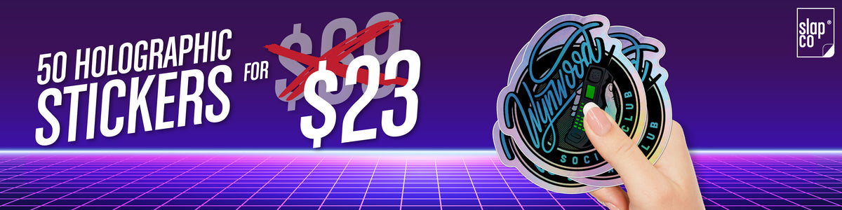 Custom Weatherproof Stickers & Decals Made From Your Artwork - Slapco®