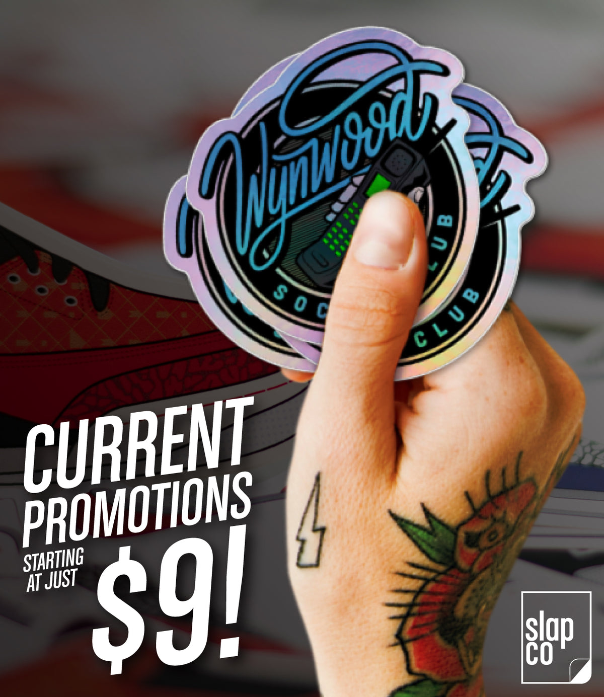 Weatherproof Stickers & Decals Made From Your Artwork - Slapco